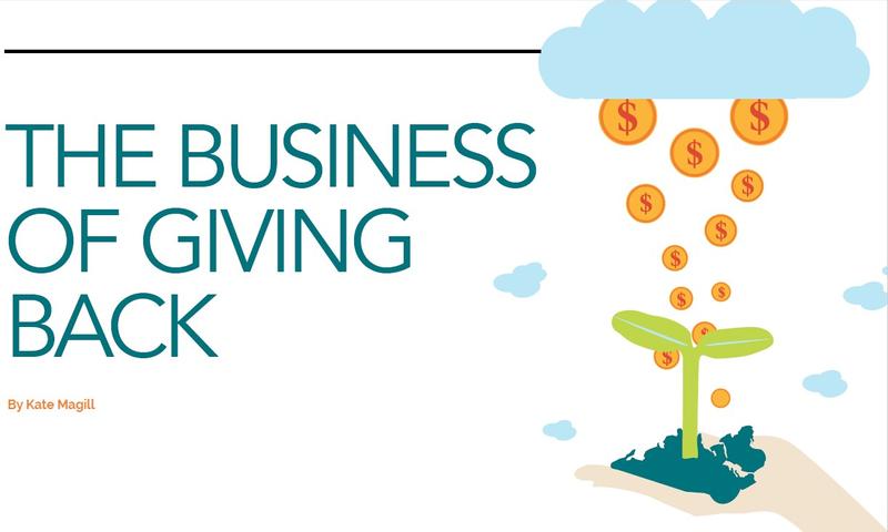 Insight Magazine | The Business of Giving Back | Amcham