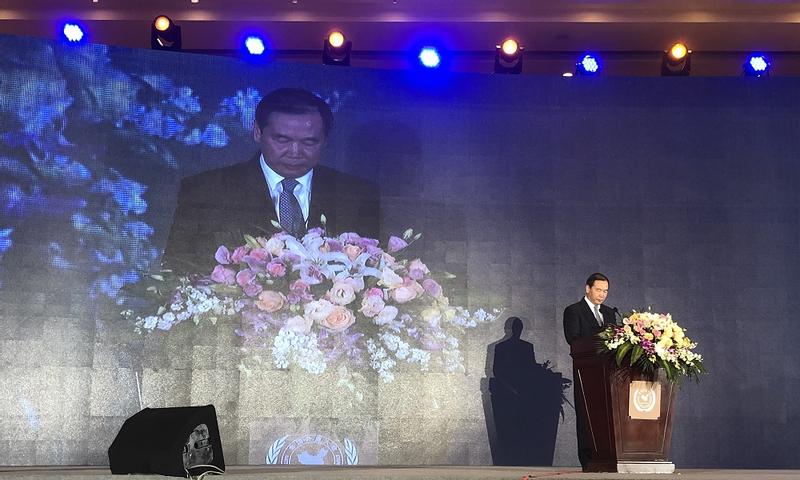 AmCham Chair Eric Zheng at the 2019 National Foreign Businessman ...